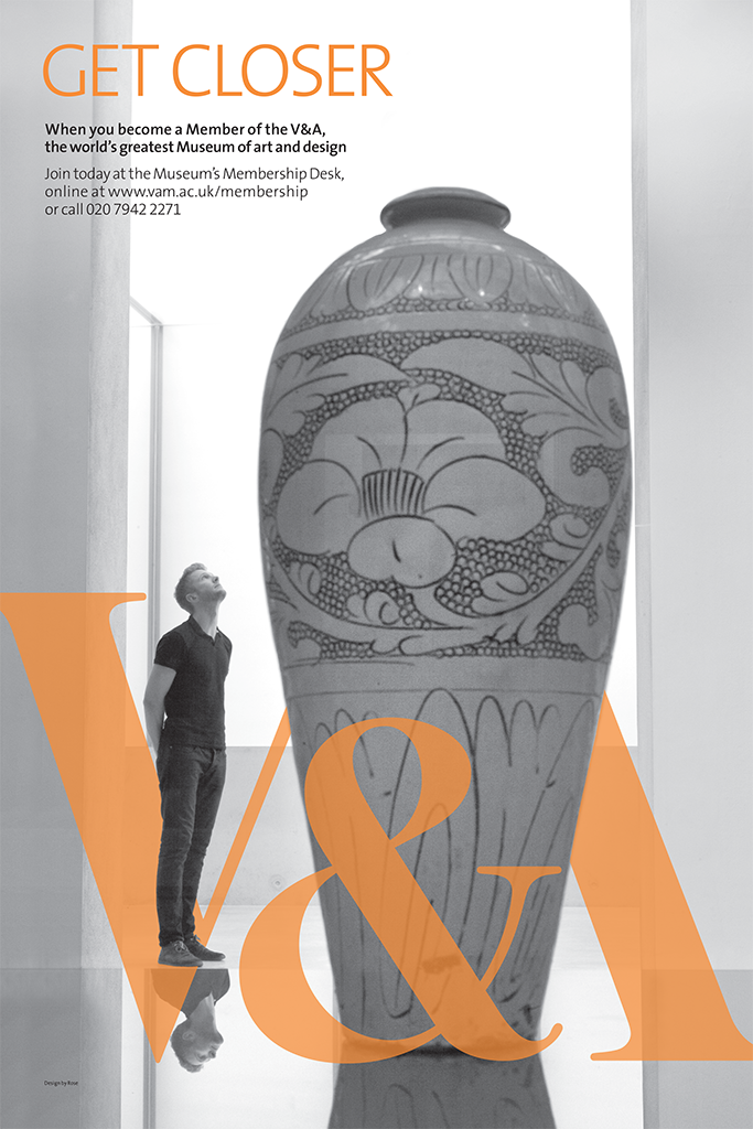 V&A membership posters campaign - Graphis Portfolio