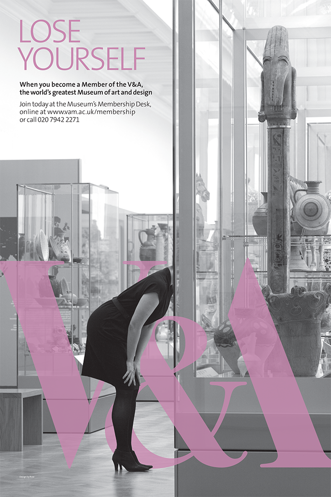 V&A membership posters campaign - Graphis Portfolio