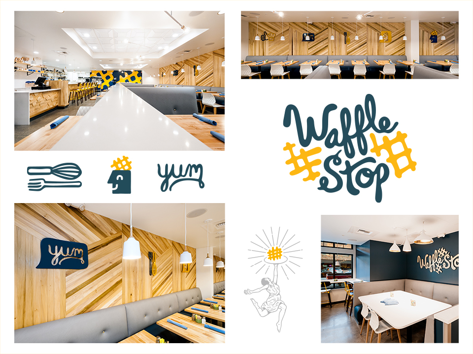Waffle Stop Branding - Graphis Portfolio