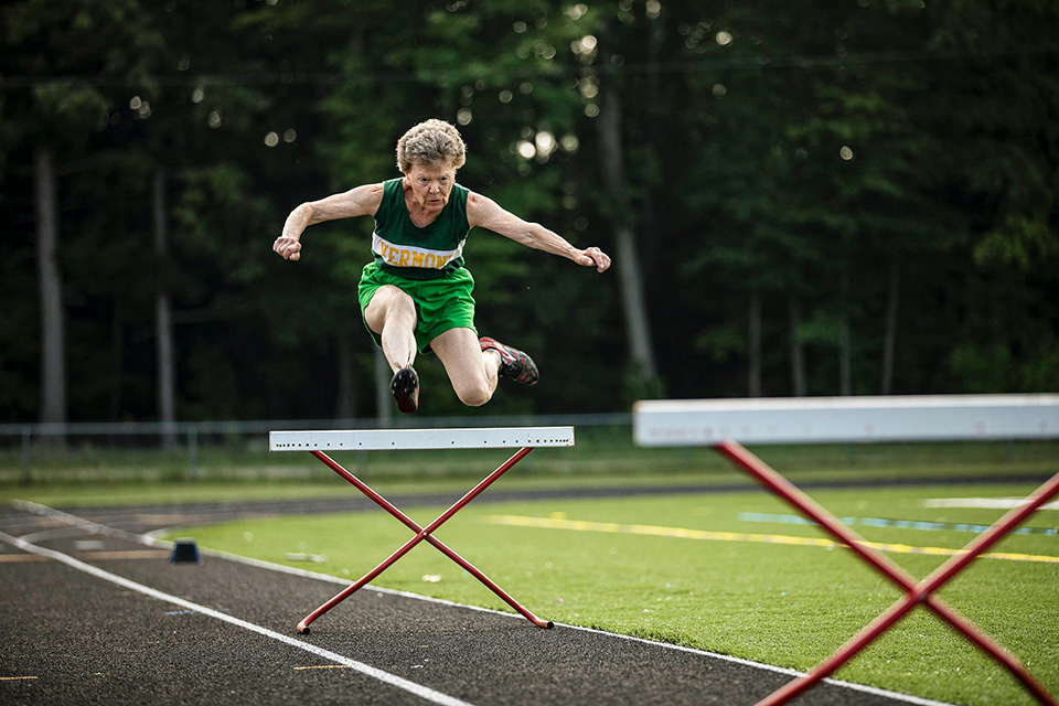 Octogenarian Athletes - Fit at 80 - Flo Meiler - Graphis Portfolio