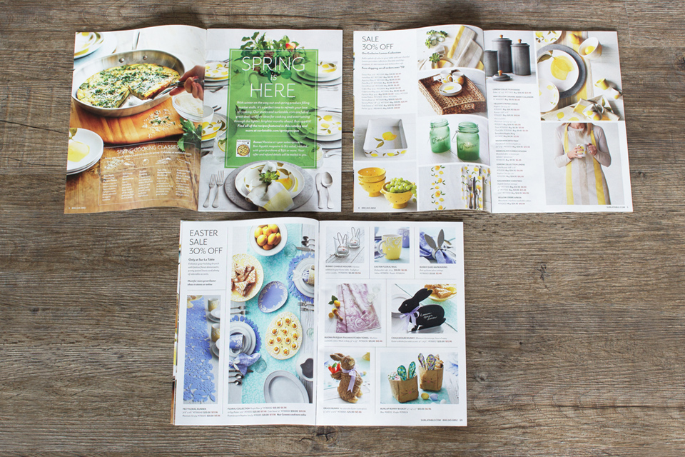 Sur La Table Catalogs - Graphis Portfolio