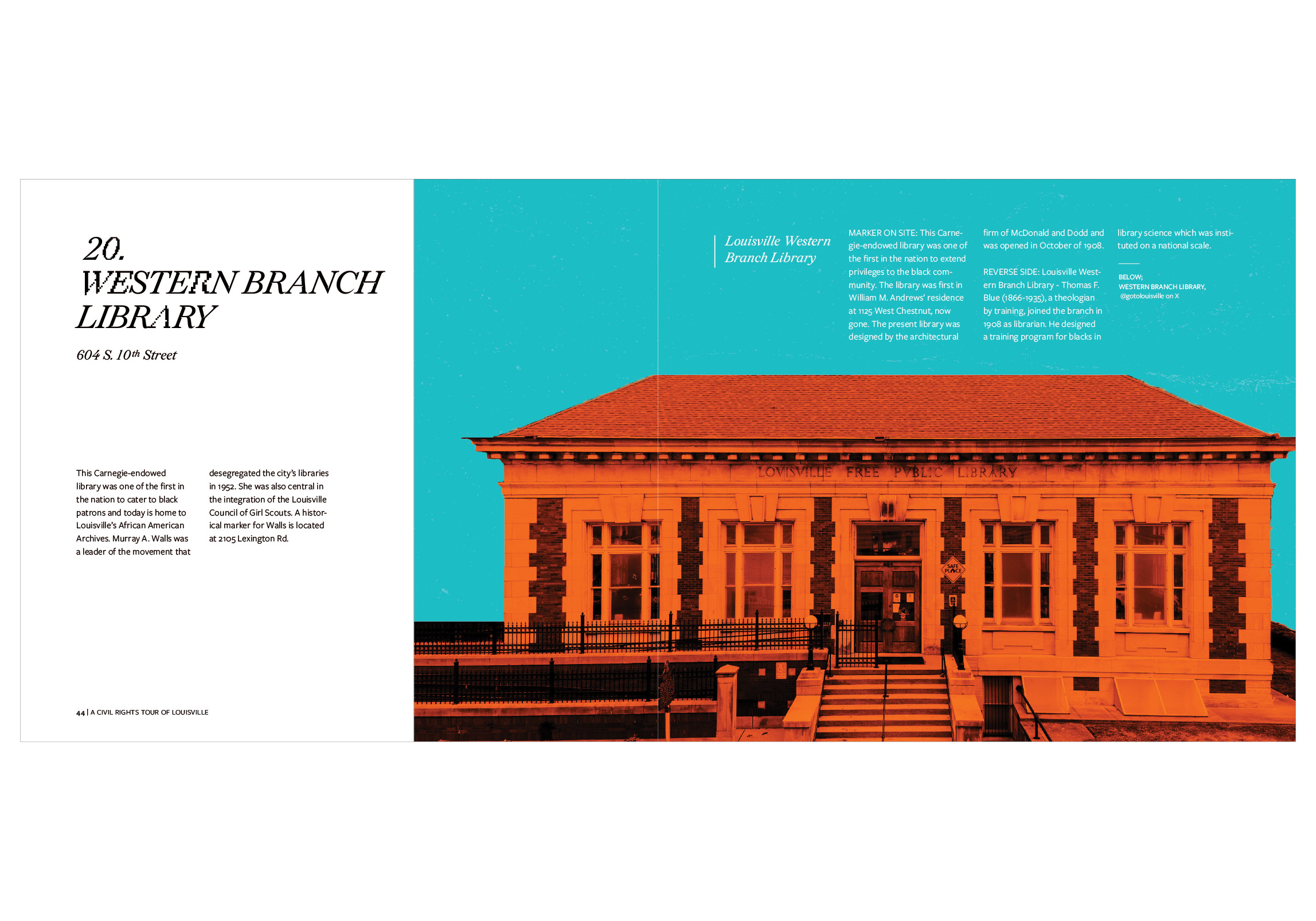 A Civil Rights Tour of Louisville, a self-guided tour, written by Dr ...
