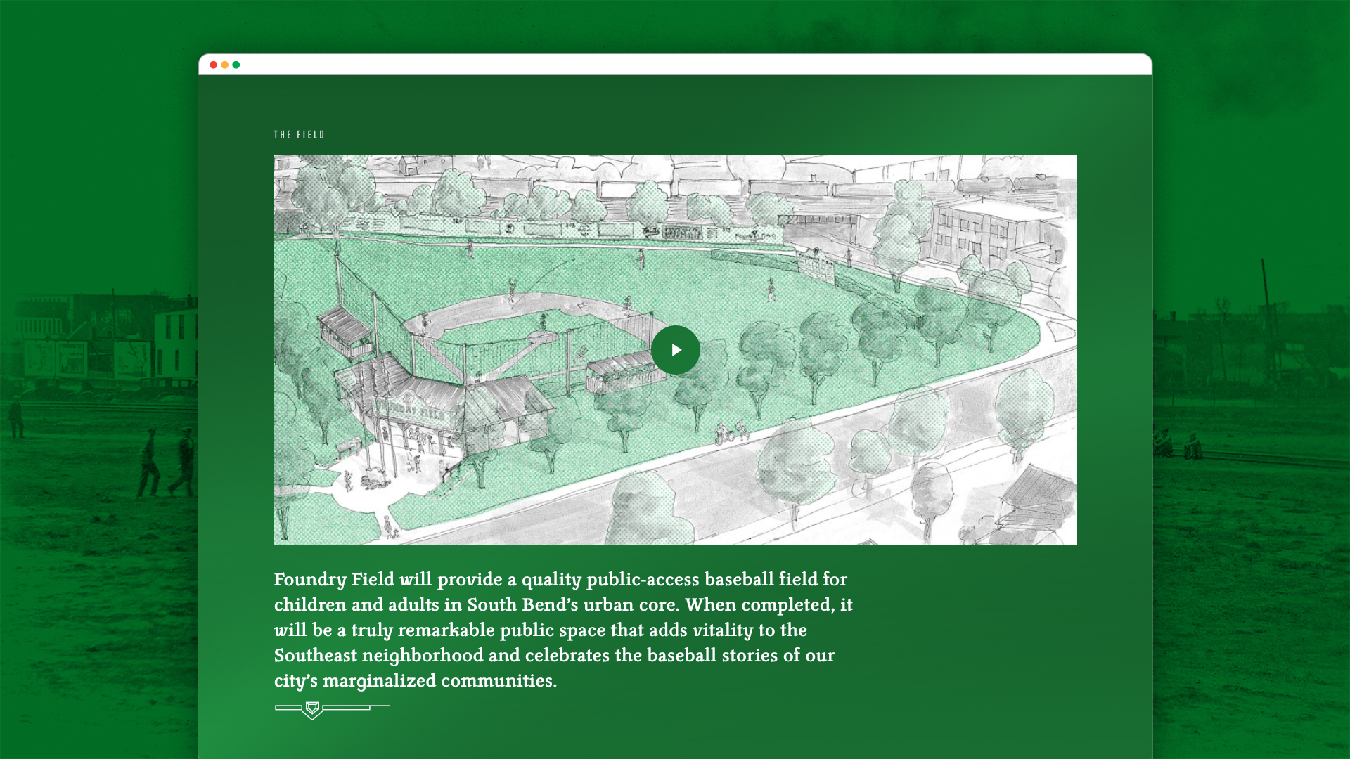 Foundry Field: A place for play. A place for story. A place for ...